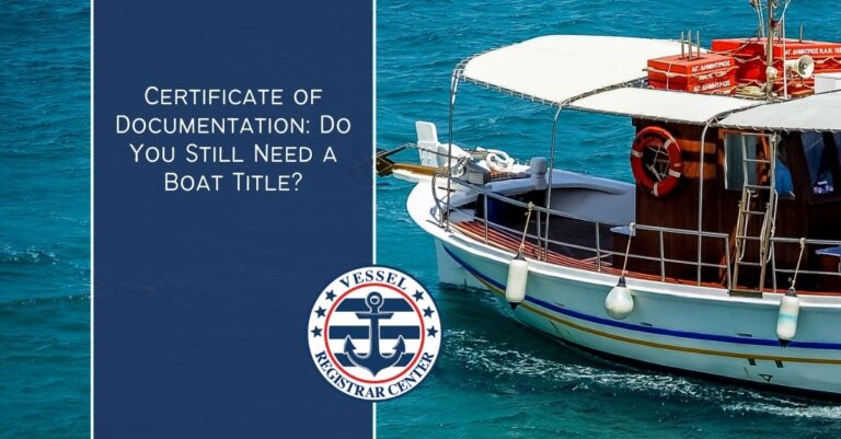 Coast Guard Portal: Boat Title Replaces COD