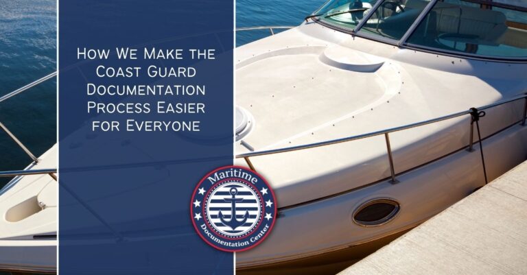 Coast Guard Documentation Process Easier for Everyone