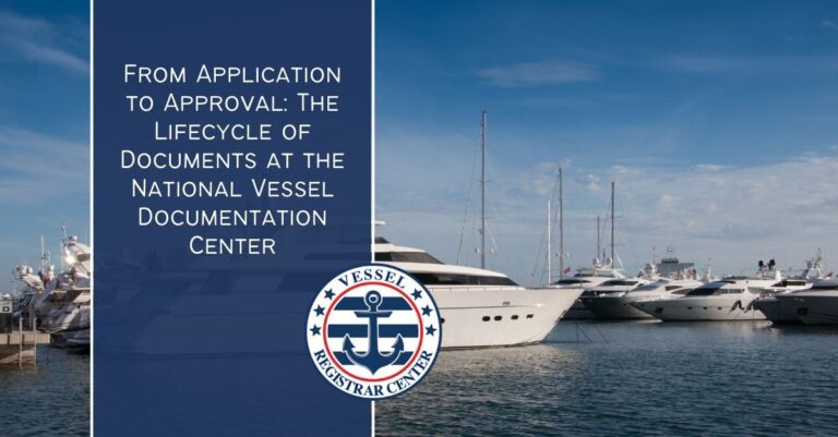 National Vessel Documentation Center and Documents Journey - Vessel ...