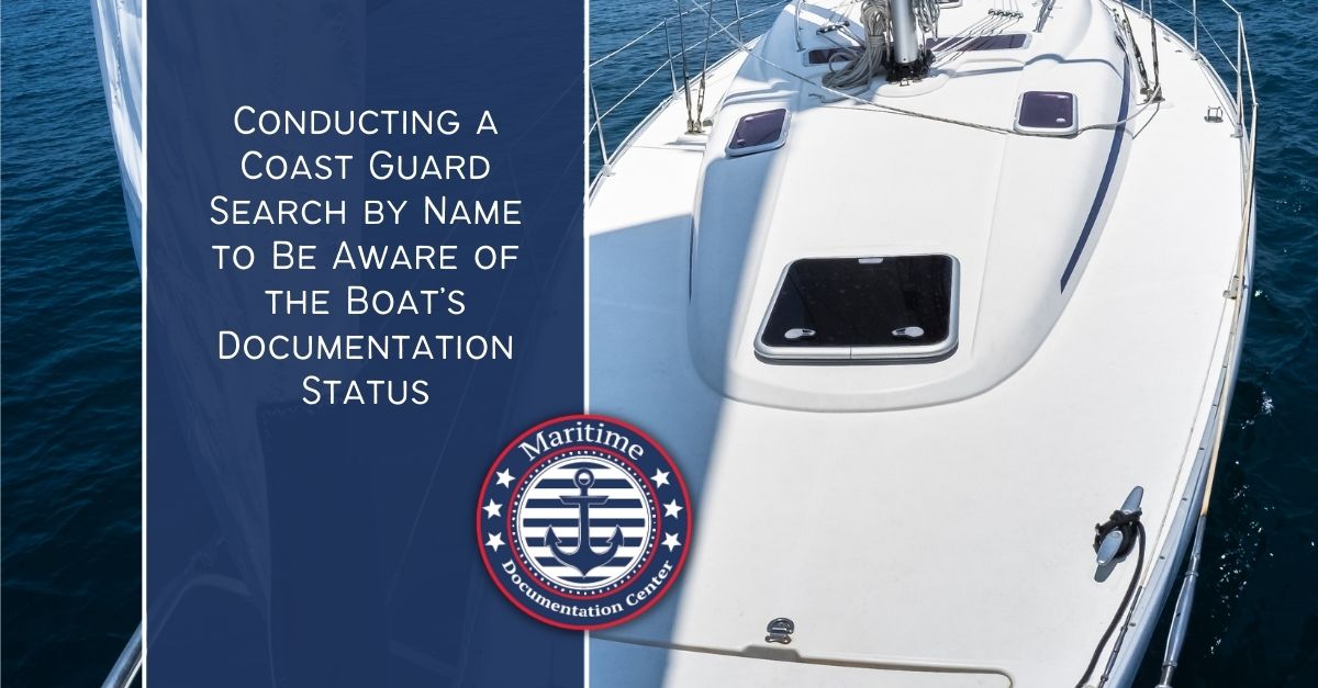 Coast Guard Search by Name – Being Aware