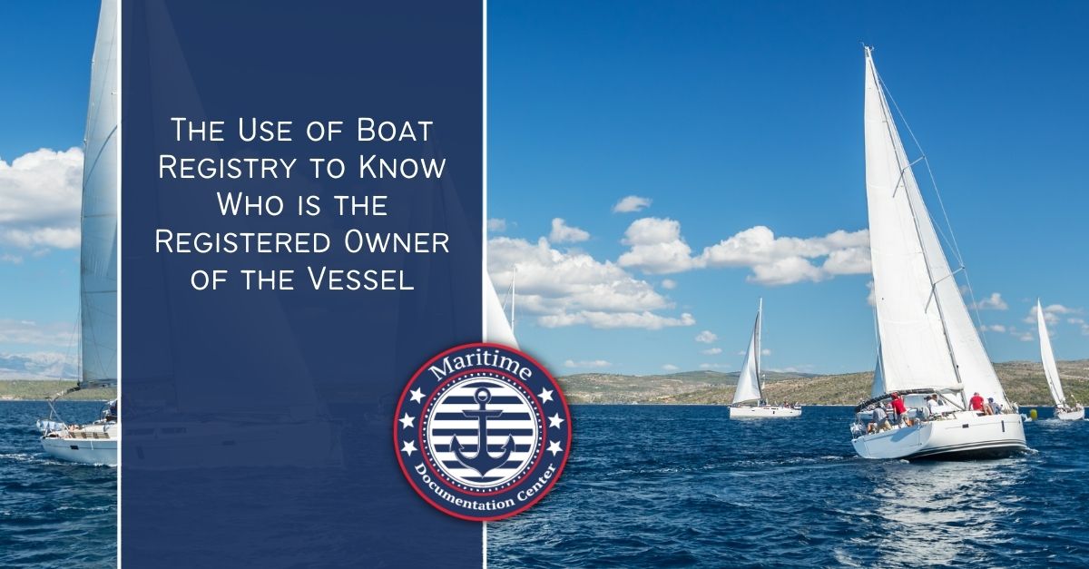 Boat Registry – Knowing Who is the Registered Owner
