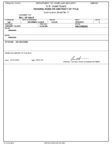 Florida Coast Guard Boat Registration Search - Vessel Registrar LLC